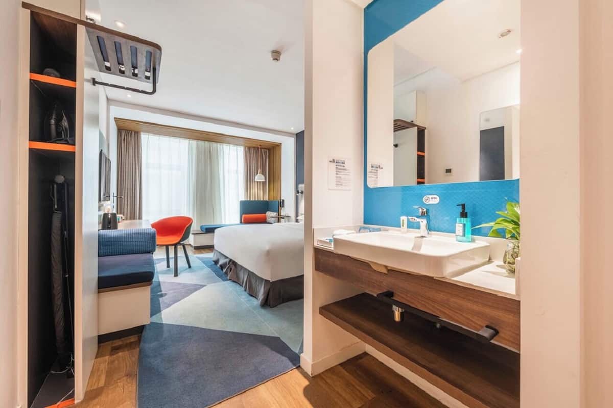 Cofre no quarto, Wi-fi grátis, roupa de cama fornecida