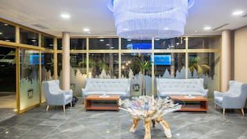 Sala de estar do lobby