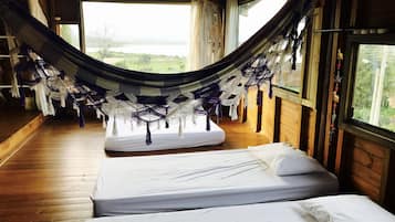 Casa panorâmica, Vista para a lagoa | Cofre no quarto, cortinas/cortinados opacos, Wi-fi grátis