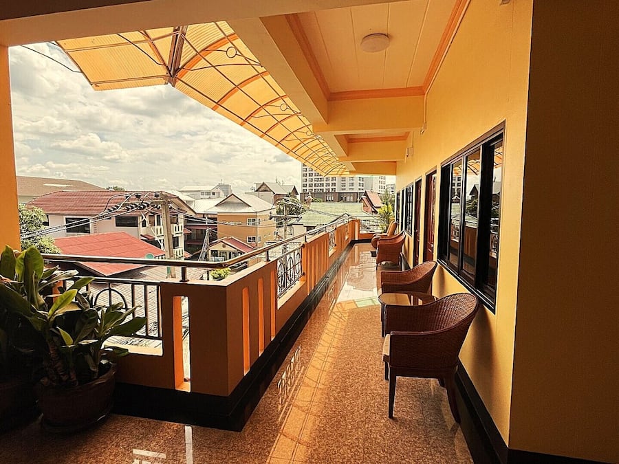 Fachada da propriedade