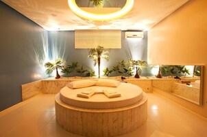 Quarto casal luxo, 1 quarto | Banheira de hidromassagem