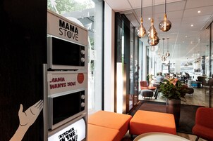 Sala de estar do lobby