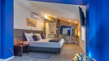 Deluxe Double Room, 1 Bedroom. | Roupa de alta qualidade, edredões de penas