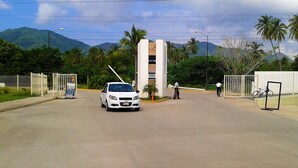 Entrada do alojamento