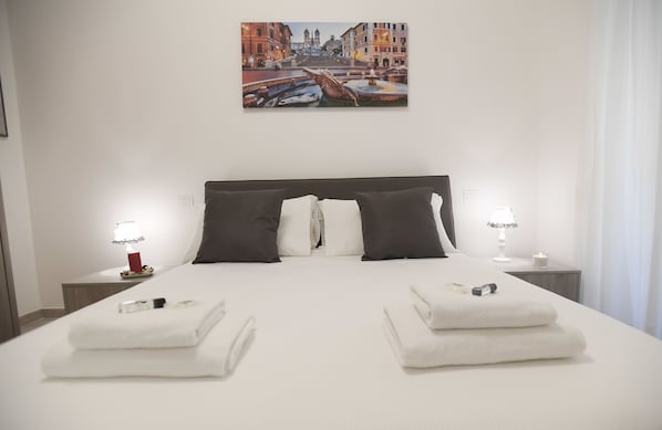 Apartamento, 1 quarto | 1 quarto, ferro/tábua de engomar, Wi-fi grátis, roupa de cama fornecida 