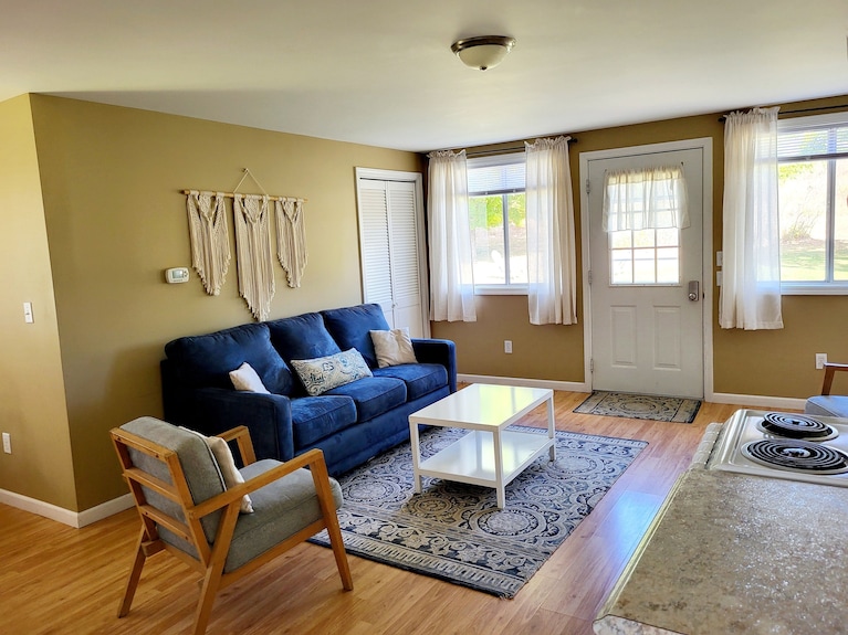 ワンベッドルームロフトアパートメント-クリスタルマウンテンリゾートまで5分*ペットフレンドリー - トンプソンビル, MI