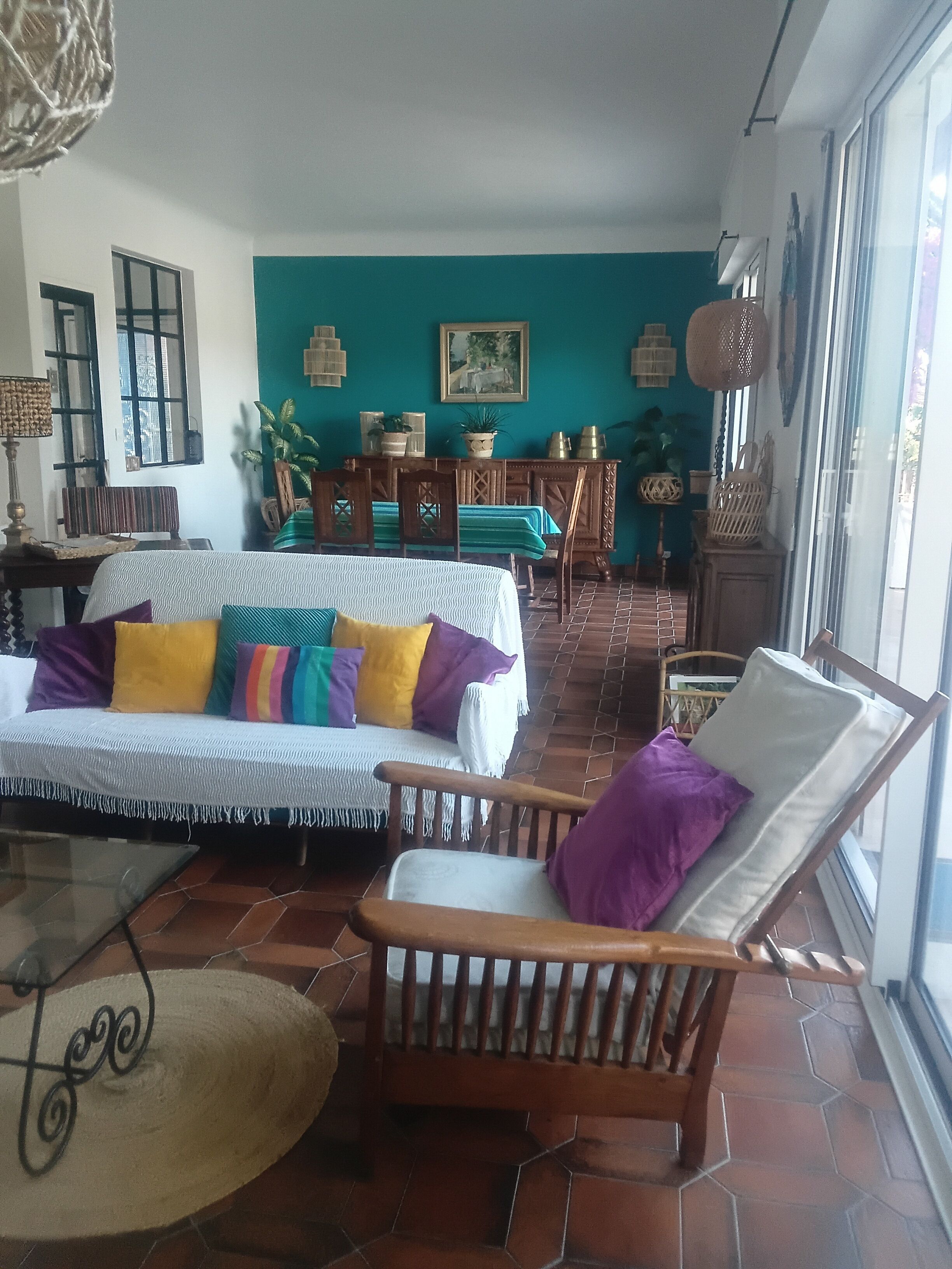 Beau T4 3* Cosy, Calme, Confortable -Terrasse Vue Montagnes-proche Plage -  Wifi - Biriatou