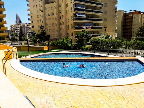 Apartamento De 2 Habitaciones Con Calefacción, Wifi Gratuito Y Estacionamiento, La Cala, Benidorm - La Nucía