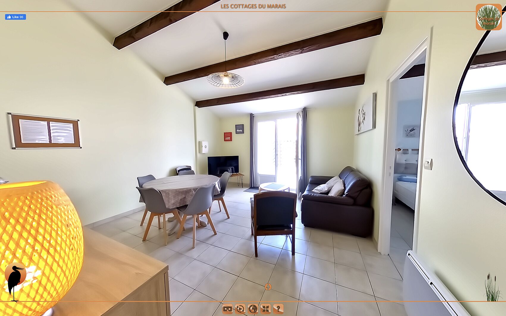 Gîte Mitoyen Avec Piscine Chauffée à 5km De La Plage - La Tranche-sur-Mer