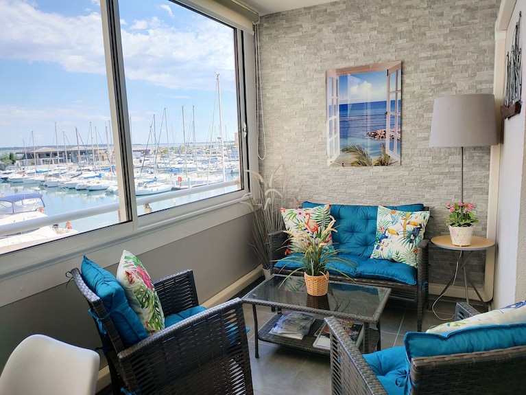 Vue Imprenable Sur Le Port De Plaisance - Mer 50 M - Frontignan