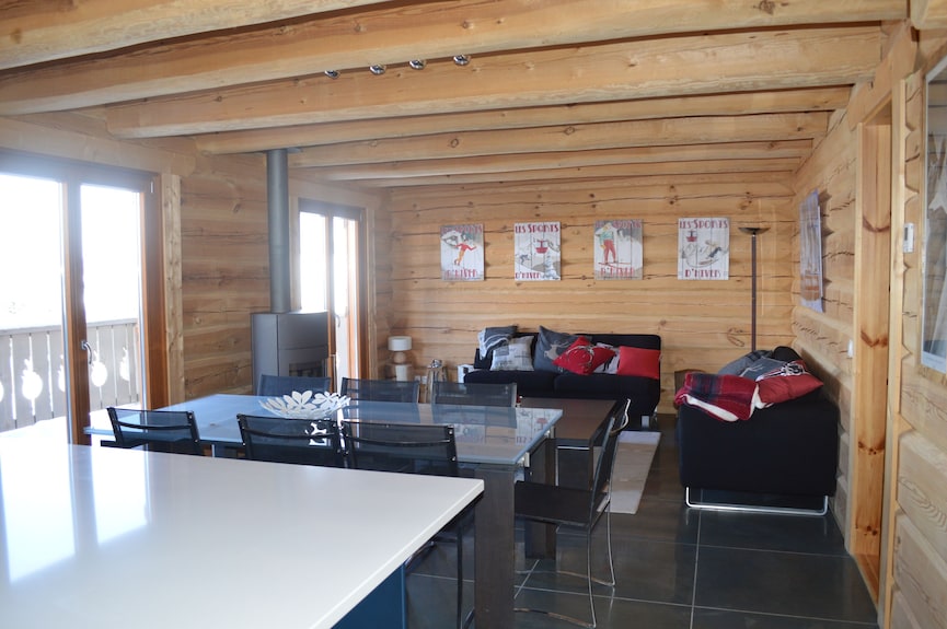 Chalet Haut-de-gamme à 5 Minutes Du Village Et Des Pistes - Lac du Lauzon