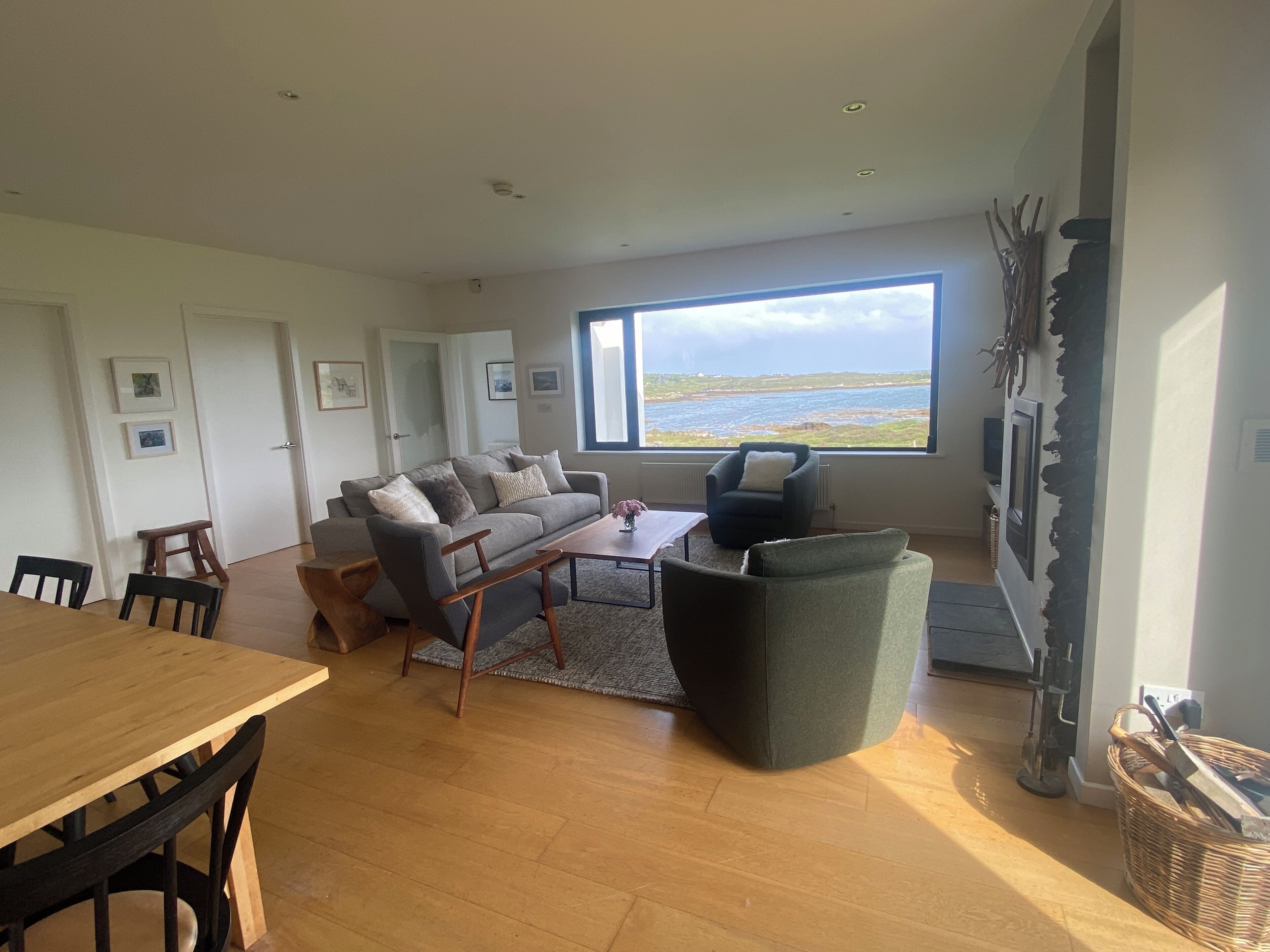 Ocean Front Home Upeat Näkymät Mannin Bay - Irlanti