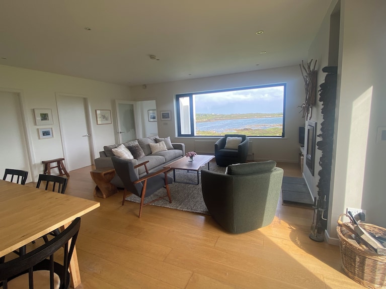 Ocean Front Home Upeat Näkymät Mannin Bay - Irlanti