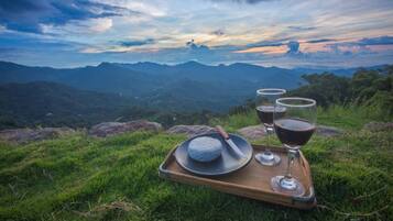 Opções para refeição ao ar livre