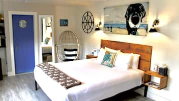 Quarto Standard, 1 cama king-size | Com decoração personalizada, com mobília individualizada