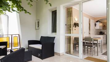 Apartamento Standard, 2 quartos, casa de banho anexa, vista para o jardim | Vista para o jardim