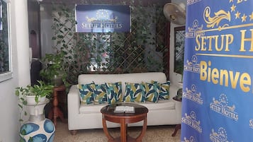 Sala de estar do lobby