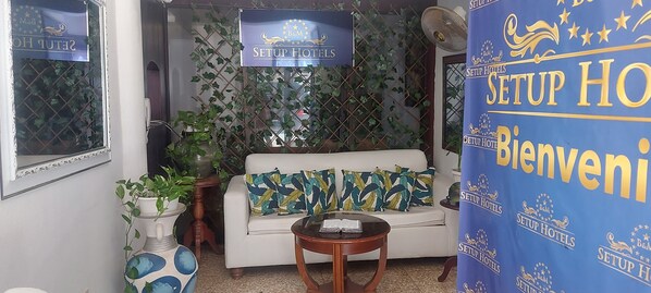 Sala de estar do lobby