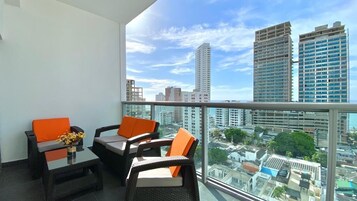 Apartamento luxo | Sacada