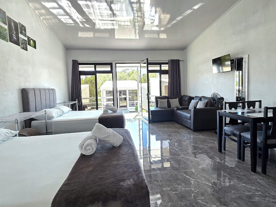 Estúdio Júnior | Ferro/tábua de engomar, Wi-fi grátis, roupa de cama fornecida