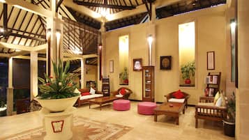 Sala de estar do lobby