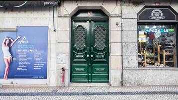 Entrada do alojamento