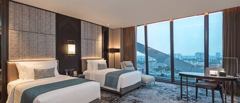 Quarto Twin Júnior (Suite) | Minibar, cofre no quarto, secretária