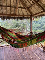 Waterfall View's King Deluxe | Vista da varanda