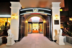 Entrada do alojamento