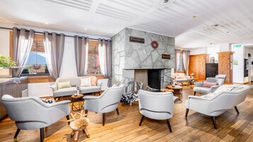 Sala de estar do lobby