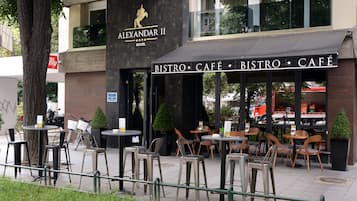 Entrada do alojamento