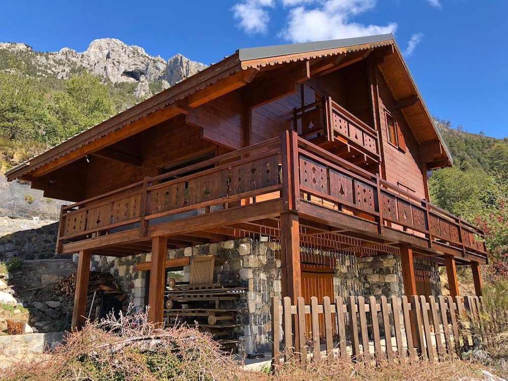 Groot Luxe Bergchalet In Nationaal Park Mercantour - La Colmiane