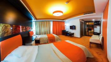 Quarto Twin Standard | 1 quarto, minibar, cofre no quarto, secretária