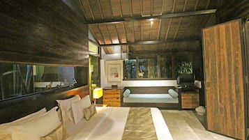 Villa de Luxo, 3 quartos, piscina privativa | 2 quartos, minibar, cofre no quarto, secretária