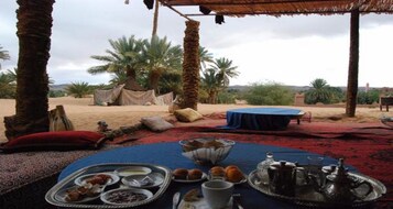 Café da manhã, almoço e jantar