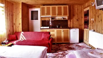 Apartamento, 1 quarto | Área de estar | TV LCD