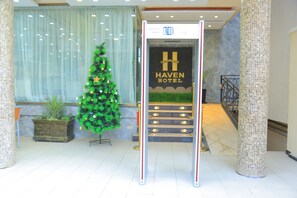 Entrada do alojamento