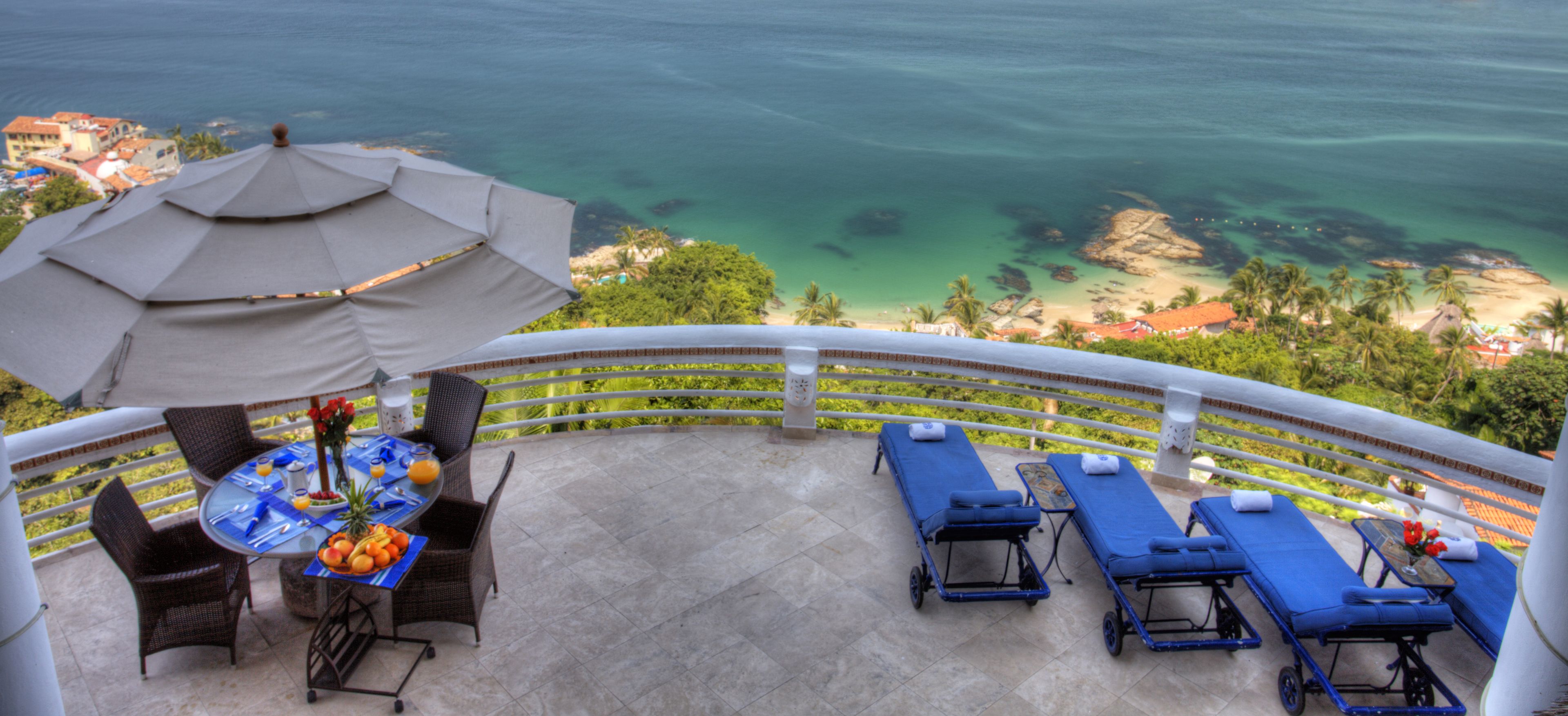 Panoramic Villa, Multiple Beds, Private Pool | Terraço/pátio