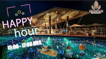 2 piscinas externas, guarda-sóis, espreguiçadeiras