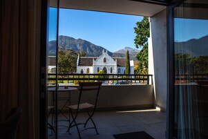 Quarto superluxo, 1 cama King | Terraço/pátio