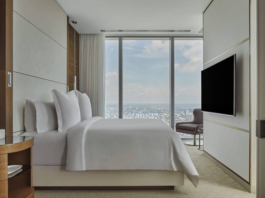 Suite, 1 quarto, no canto (Landmark) | Roupa de alta qualidade, edredões de penas, camas de colchão pillowtop