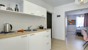 Estúdio, terraço (7) | Cozinha americana privada | Chaleira elétrica
