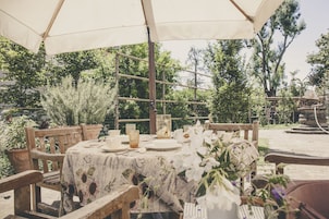 Opções para refeição ao ar livre