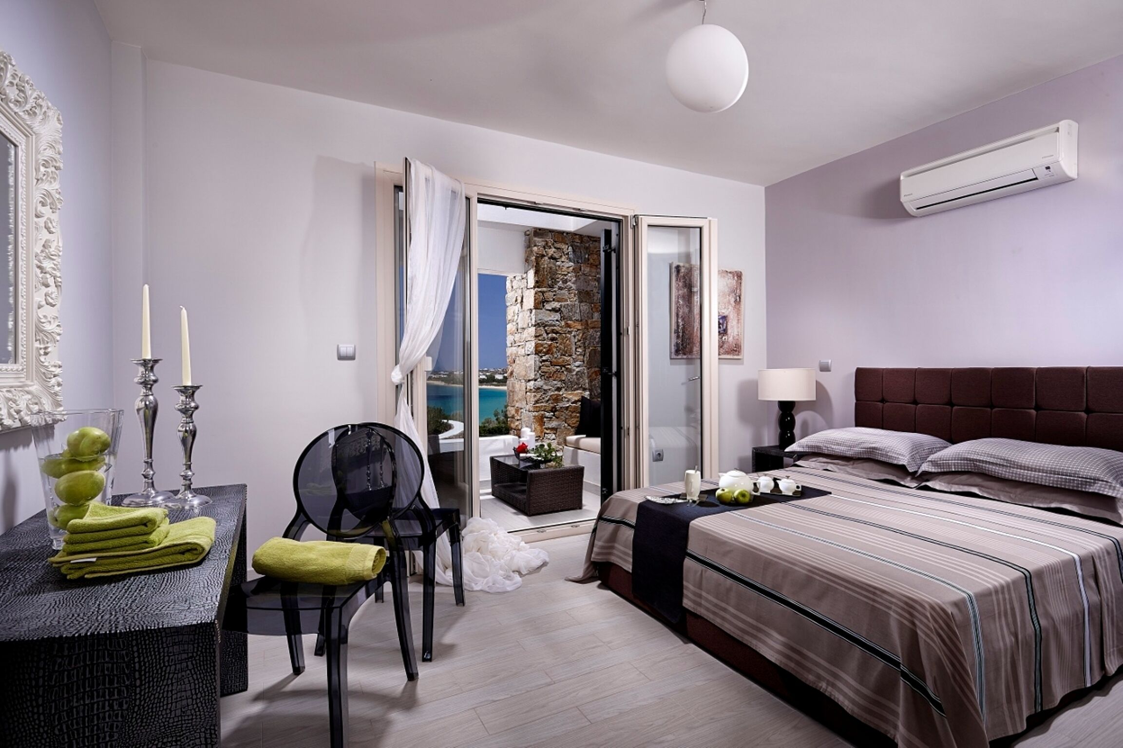 Villa Meadow à Villa Paradise Boutique Villas Hôtel - Plage De Plaka - Naxos