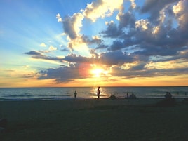 Perto da praia 