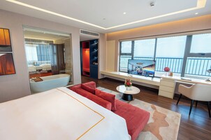 Suíte real | Vista para praia/oceano