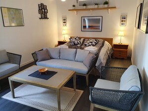 Apartamento | Edredões de penas, camas de colchão pillowtop 