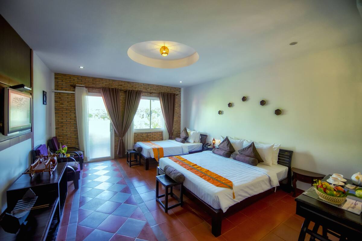 Quarto Familiar (Deluxe - All Inclusive) | 1 quarto, lençóis de algodão egípcio, roupa de alta qualidade