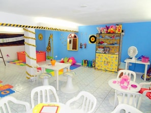 Área de recreio para crianças (coberta)