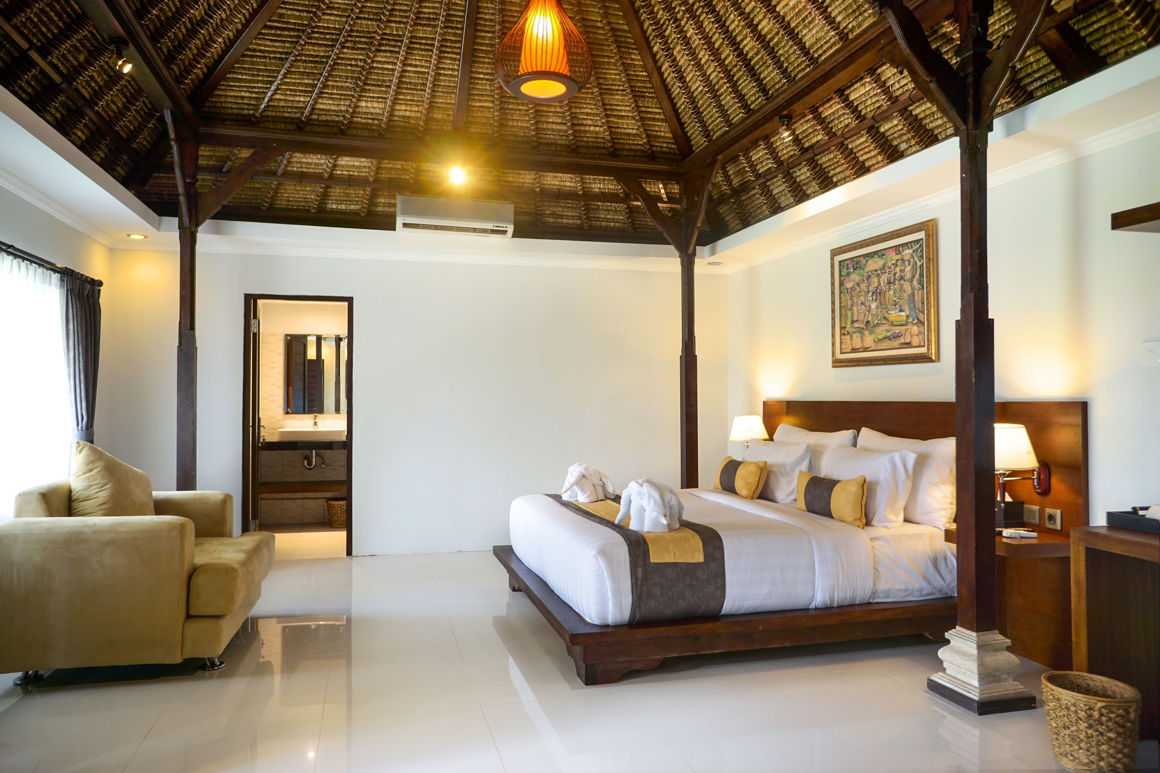 Villa Familiar, 3 quartos | Minibar, cofre no quarto, secretária, berços/camas para crianças 